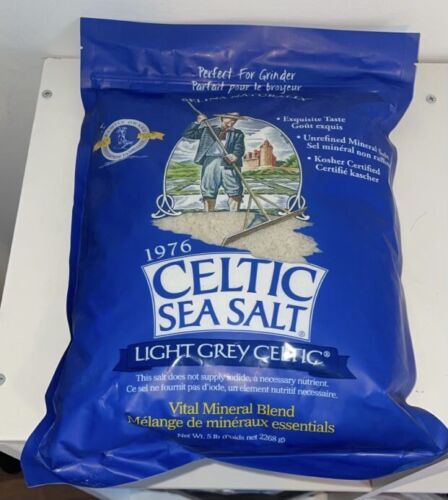 Celtic Sea Salt Light Grey Selina Naturally Course, 5 Pounds | eBay