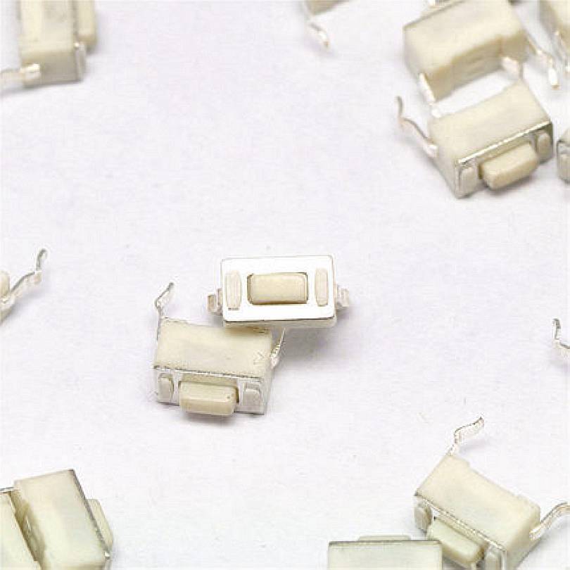 100PCS 3mm×6mm×4.3mm Tact Tactile Push Button Switch DIP-2Pin NEW | eBay