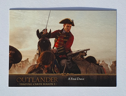 Carte Outlander Saison 3 numéro 03 variante Canvas trading card Tobias ...