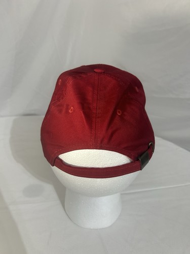 Indiana University Hat Baseball Cap Adjustable Strap Red IU Logo Cotton ...