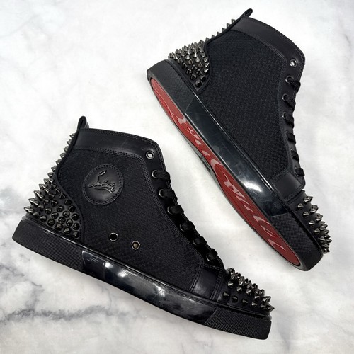 Christian Louboutin AC Lou Spikes 2 Spike Studded High Top Sneaker ...