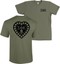 Sigma Phi Epsilon Fraternity Heart Badge Bella + Canvas SigEp Shirt ...