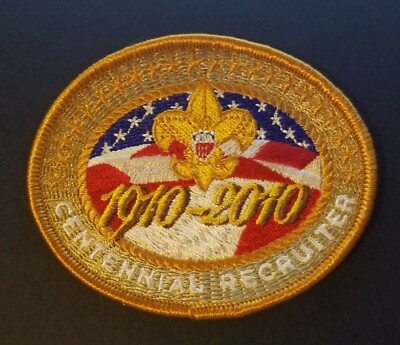 BSA - Centennial Recruiter Patch (2010) | eBay