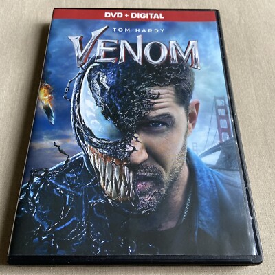 Venom (DVD 2018) DC Comics Superhero Antihero Tom Hardy Thriller Action ...