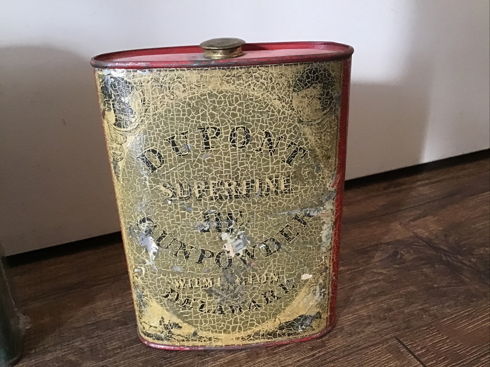 Laflin & Rand Lightning Smokeless Gun Powder For Rifles Tin & Dupont ...