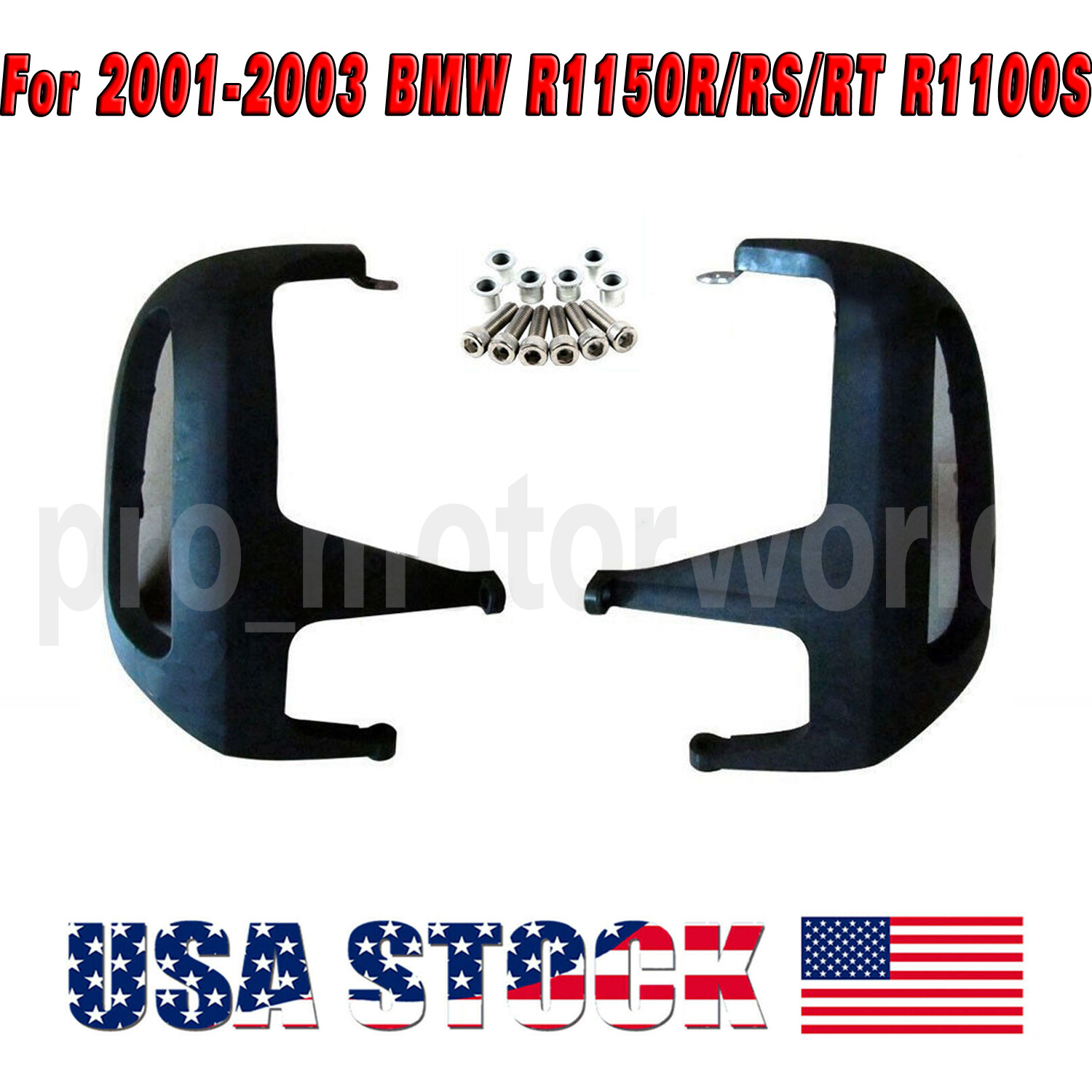 Pair Engine Cylinder Head Protector Guards For BMW R1150R/RS/RT R1100S ...