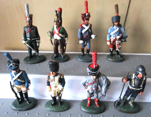 DEL PRADO COLLECTION NAPOLEON AT WAR 8 FIGURES ALL MINT CONDITION | eBay UK