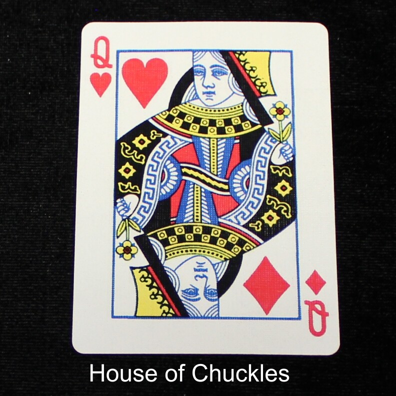 Journal Card Queen Of Hearts Playing Card 3x4 16 Playing Cards Ideas