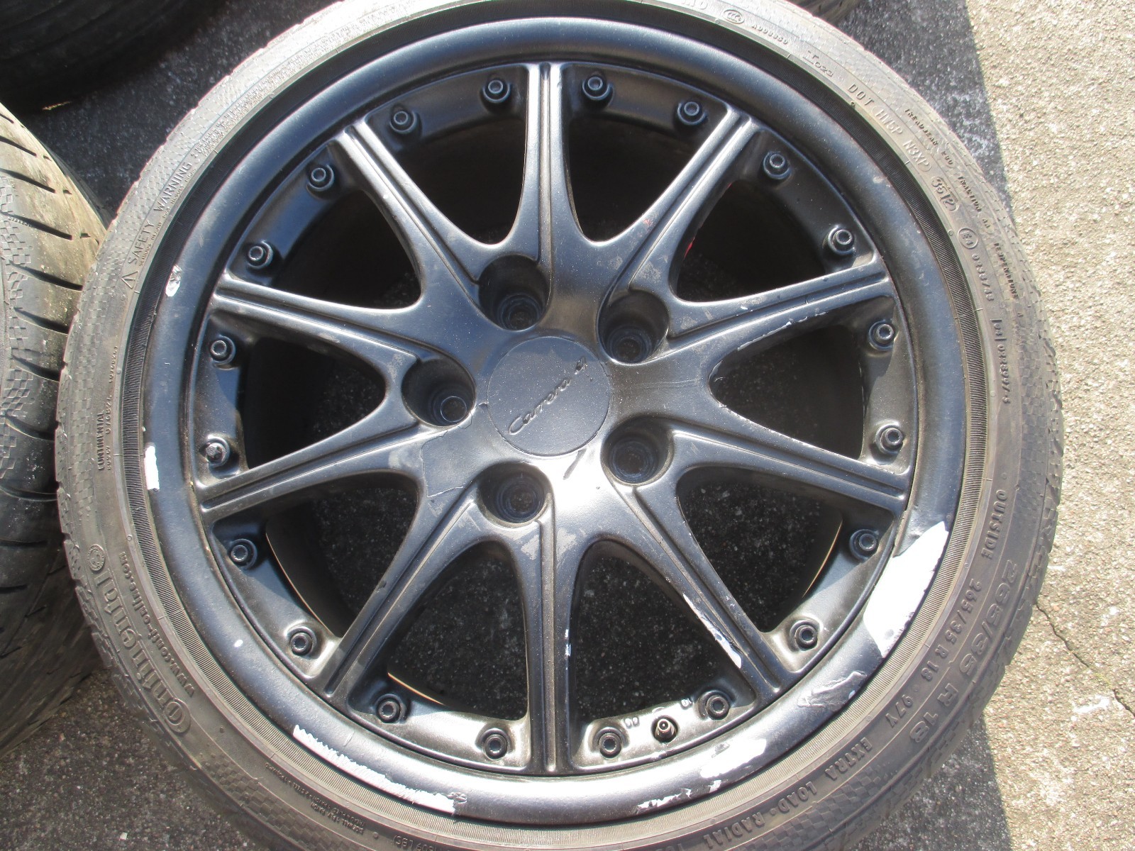 Porsche 911 986 Boxster 993 996 GT3 Felgen Wheels BBS 7.5x18 ET50 and ...