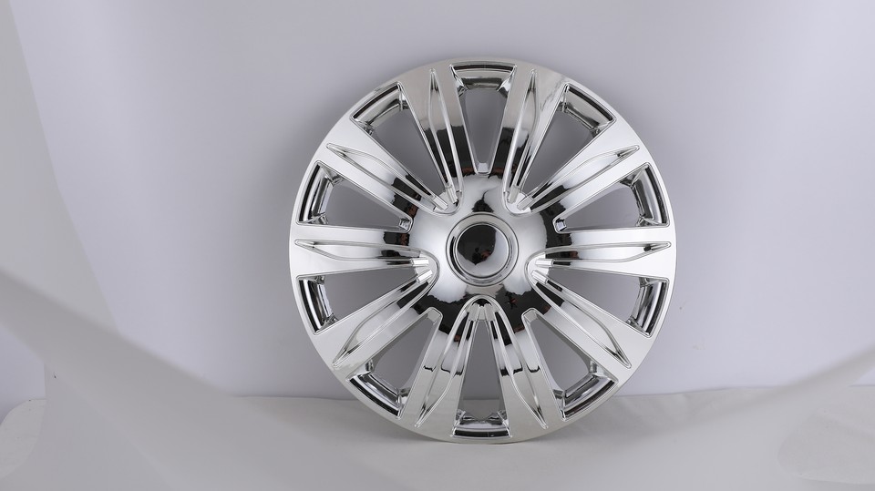 4PCS 17" Chrome Wheel Covers Full Rim Hub Caps fit R17 Tire & Steel ...