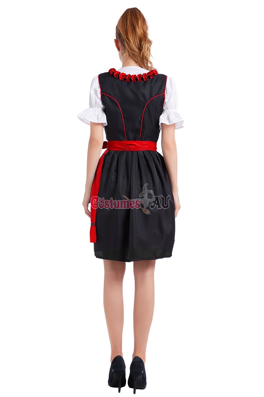 Deluxe Womens Oktoberfest Costume Bavarian Beer Maid Wench German Fancy ...