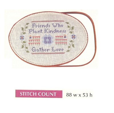 PLANT KINDNESS, GATHER LOVE - HARDANGER - CROSS STITCH PATTERN ONLY HM ...