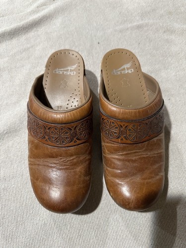 Dansko Size 37 Clogs Brown | eBay
