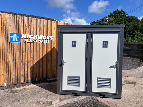 Unused New Modular Portable Double Toilet Blocks Welfare Unit Camping ...