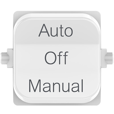 Clipsal Pro Dolly Toggle 3-Position AUTO-OFF-MAN White | P49TAOM-XW | eBay