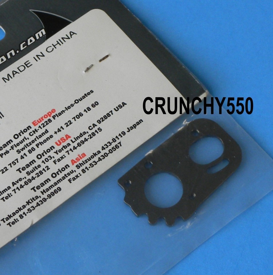 HPI Micro RS4 Aluminum Alloy Heatsink Motor Plate Team Orion 48016 RC ...