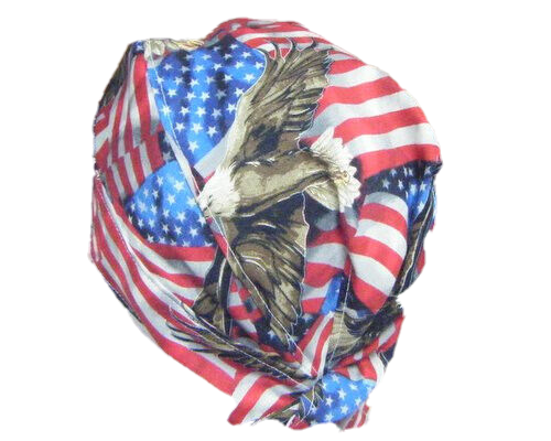 Do Rags American Flag Print with Eagle | eBay