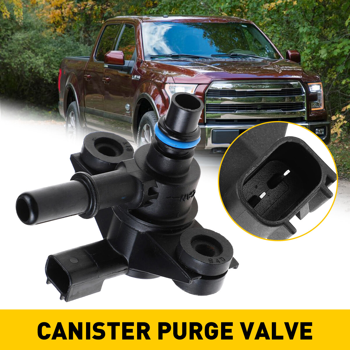 Vapor Canister GXARTS Purge Valve Fuel Vacuum Hose Pipe K2G3-9D289-AE ...