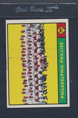 1961 Topps #491 Philadelphia Phillies Team EX *8047 | eBay