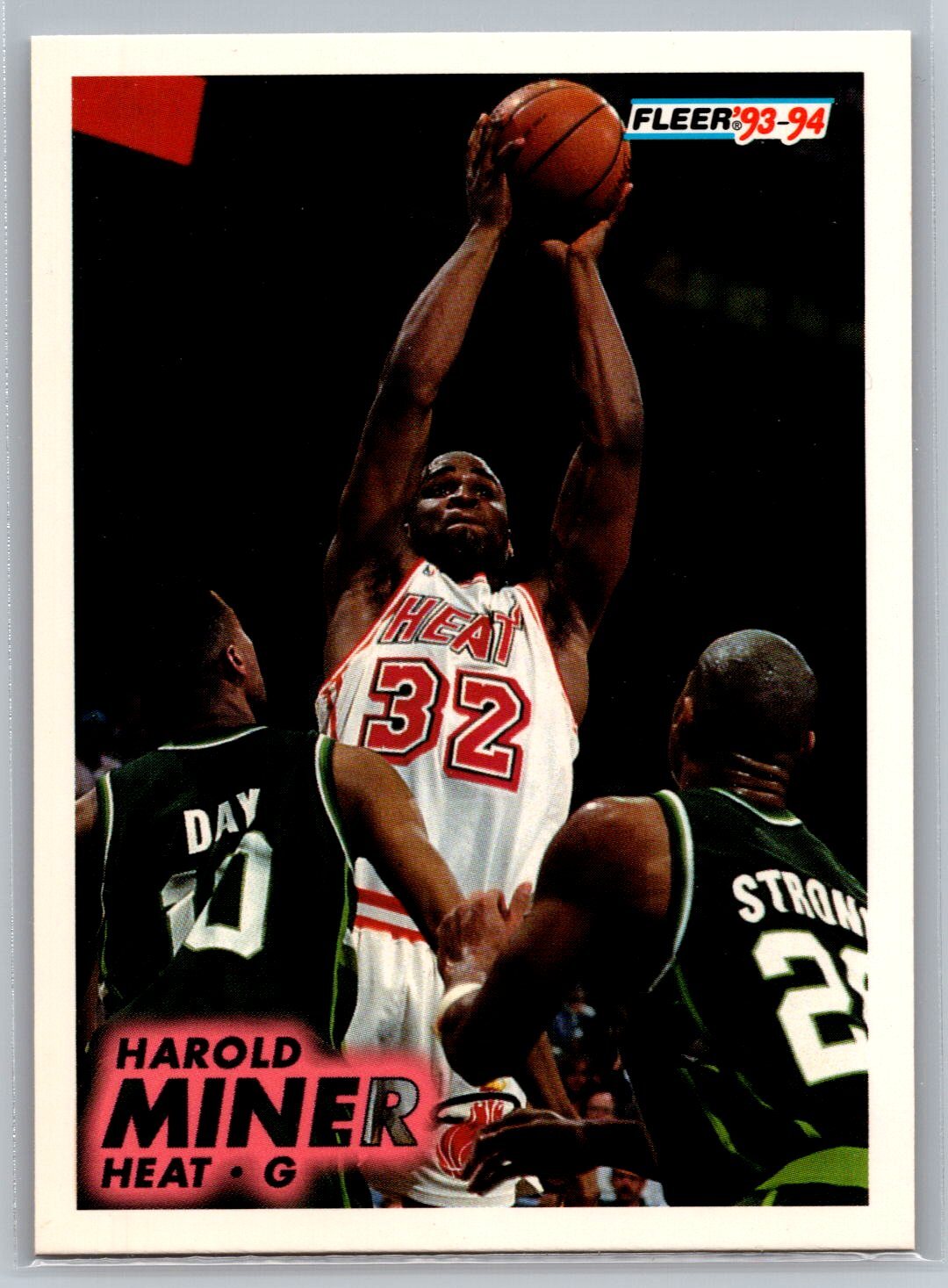 Harold Miner 1993-94 Fleer BASKETBALL #108 Miami Heat | eBay