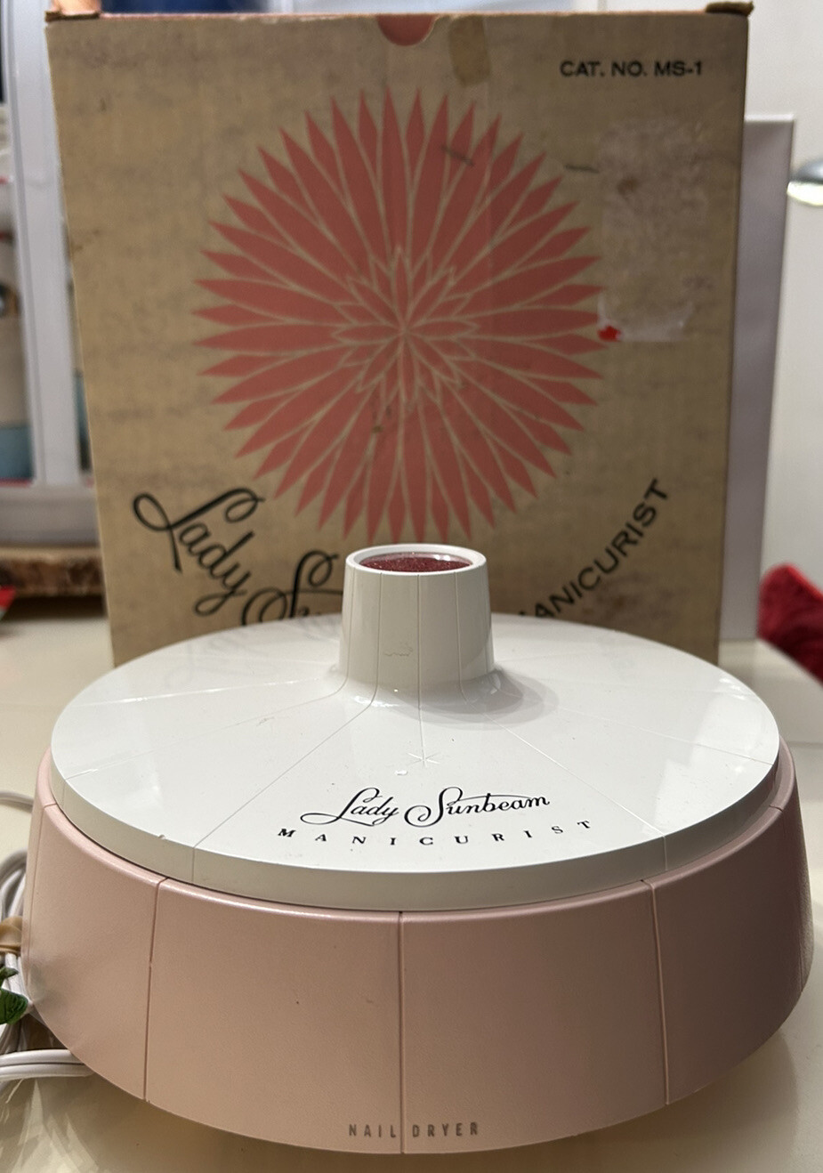 Vintage 1960s Lady Sunbeam Electric Manicure Tool Set Working Pretty ...