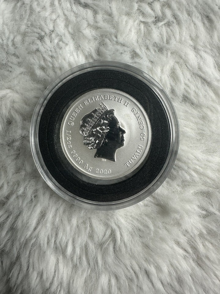 The Simpsons ~ 2020 50c Perth Mint Homer Simpson 1/2oz 999 Silver ...