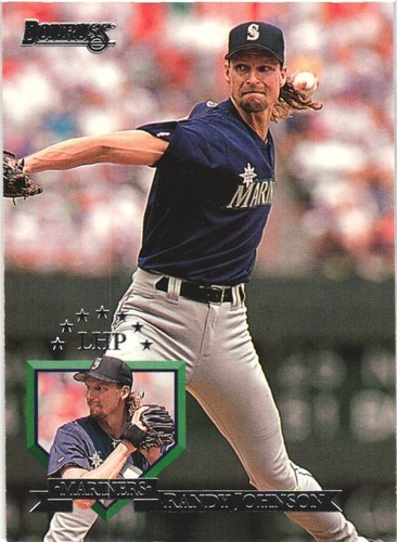 1995 Donruss #18 Randy Johnson Seattle Mariners Hall of Fame | eBay