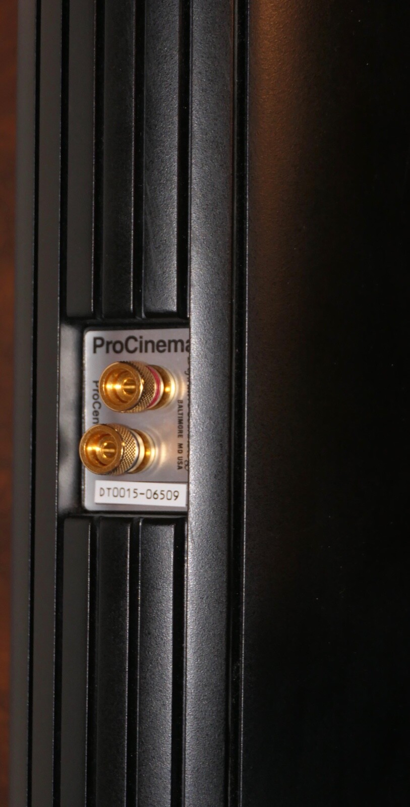 DEFINITIVE TECHNOLOGY PROCINEMA PROCENTER C2 CENTER CHANNEL SPEAKER | eBay