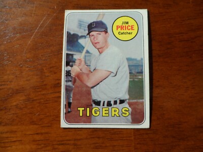 1969 TOPPS BASEBALL #472 JIM PRICE DETROIT TIGERS EX J-450 | eBay