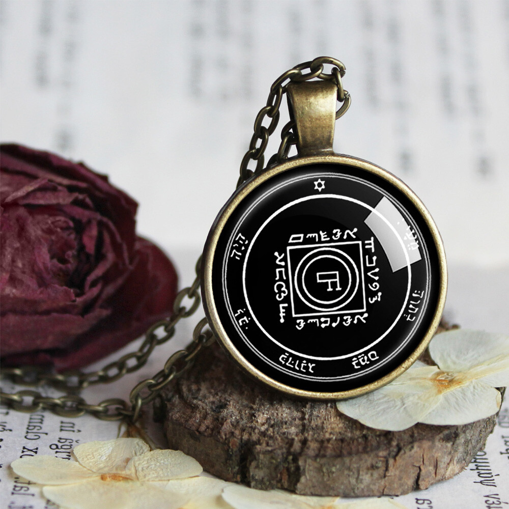 Solomon Pentacle of Venus Pendant Seal Talisman Necklace Magic Love ...