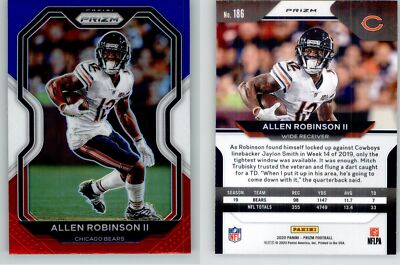 Allen Robinson II 2020 Prizm Red White & Blue #186 Chicago Bears | eBay