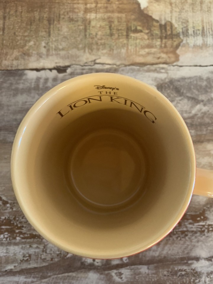 DISNEY Parks The Lion King Timon Pumbaa Simba 3D Style Ceramic Mug | eBay