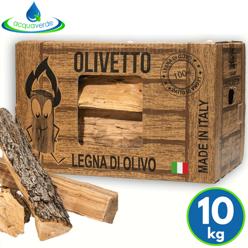 LEGNA DA ARDERE DI ULIVO OLIVO SECCA TRONCHETTI PER STUFE CAMINI ...