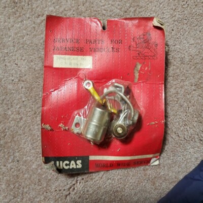 Lucas Tune Up Kit Condenser & Contact Points Set TK1 67-69 Toyota ...