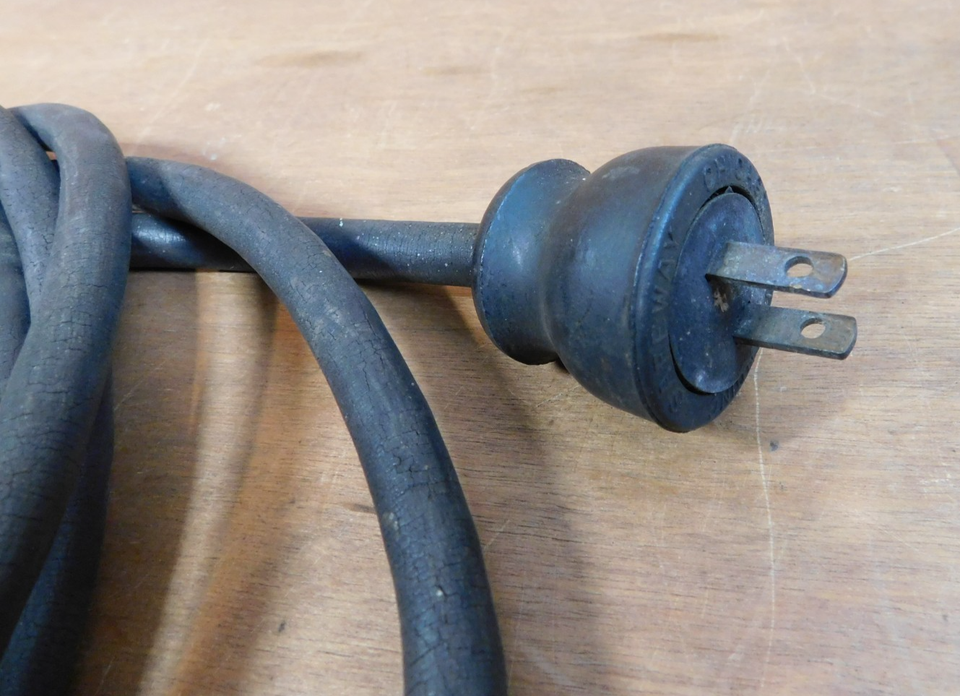 McGill Mfg Drop/Trouble Light WOOD Handle WORKS 1913-1938? Hot Rat Rod ...