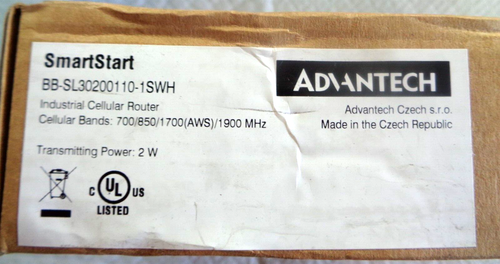New Advantech Smartworx SmartStart BB-SL30200110-1SWH Industrial ...