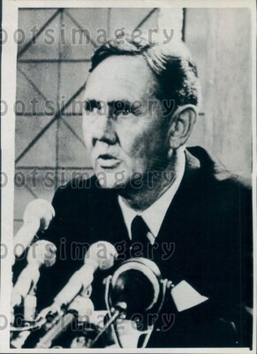 1968 Australia Prime Minister John Gorton Press Photo | eBay
