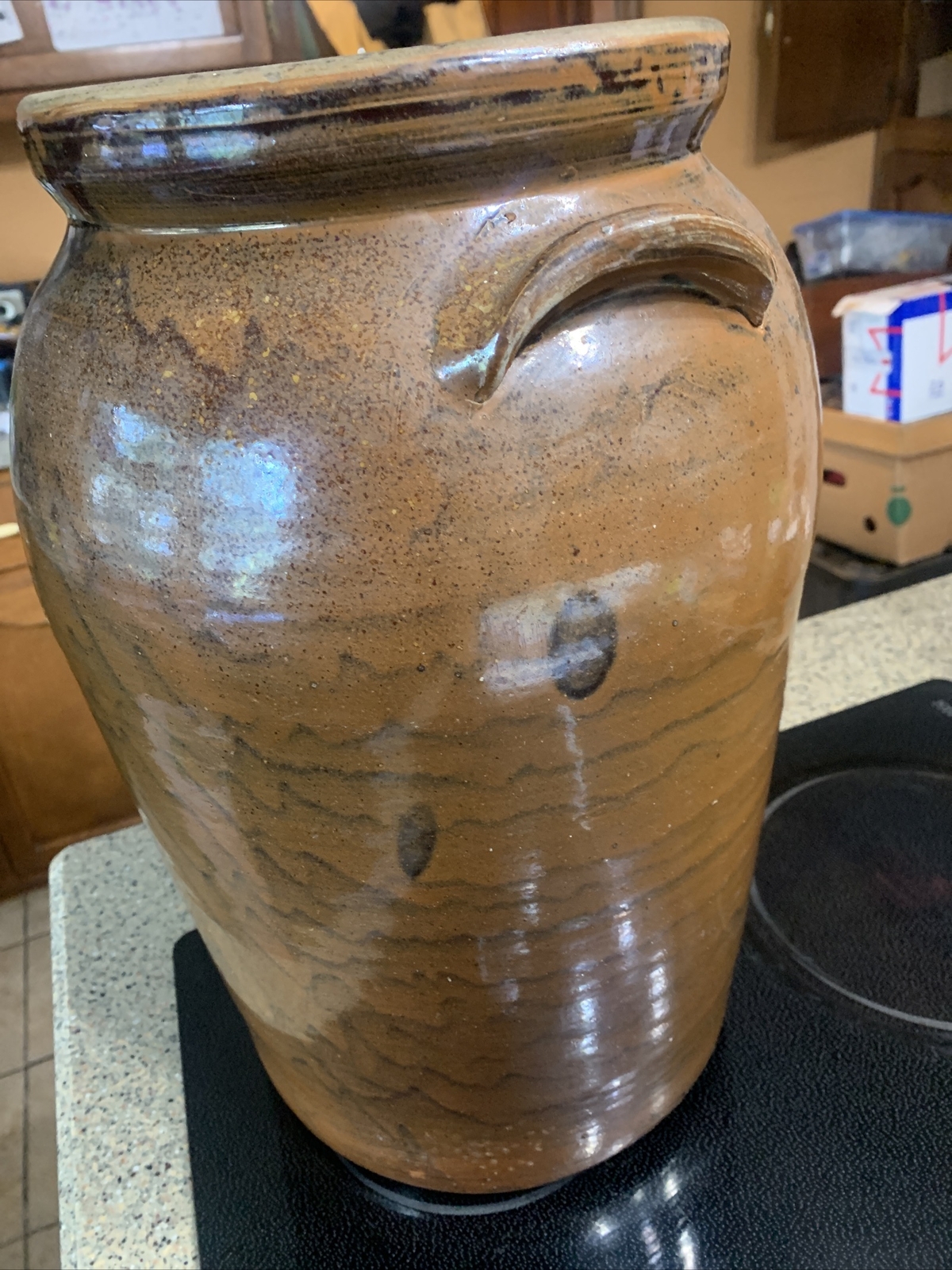 Vintage alabama pottery Churn | eBay