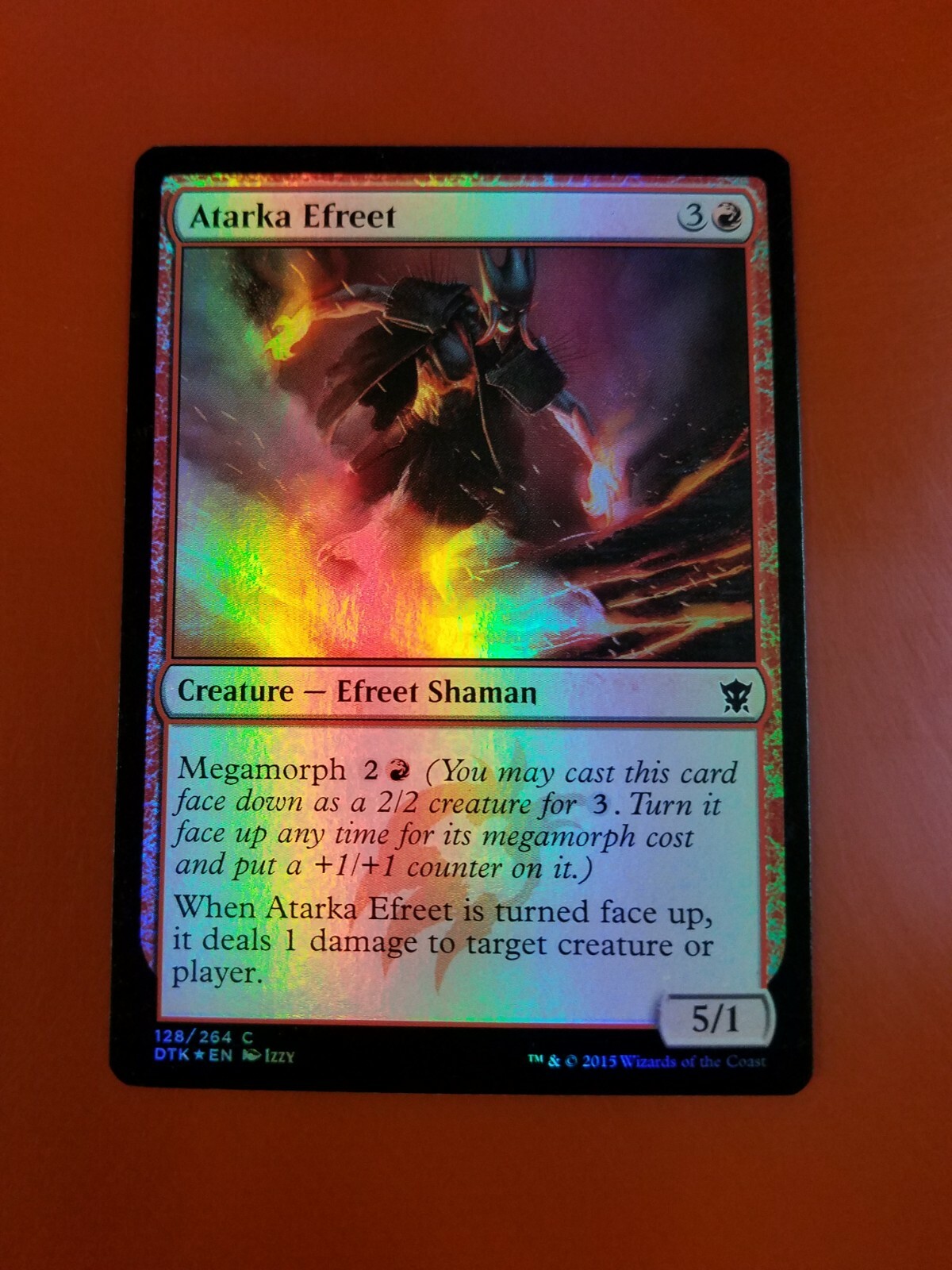 1x Atarka Efreet | FOIL | Dragons of Tarkir | MTG Magic Cards | eBay