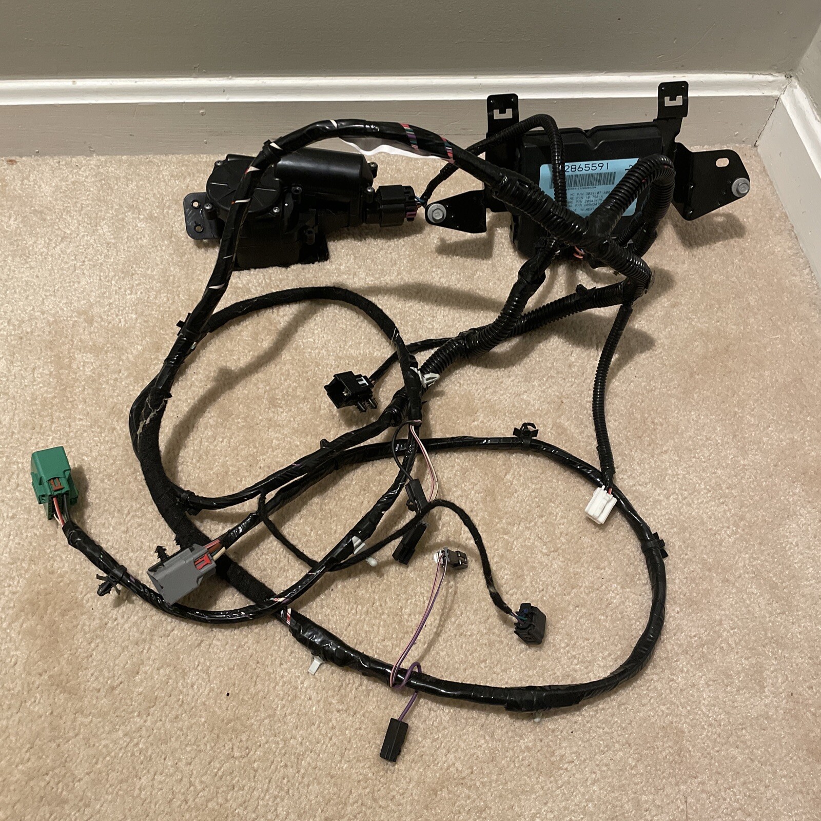 2010-2015 Chevy Equinox Liftgate Power Control Module Wire Harness Lock ...