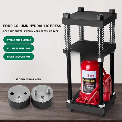 32 Ton Hydraulic Press Vertical Hydraulic Jack Four-Column Pressure ...