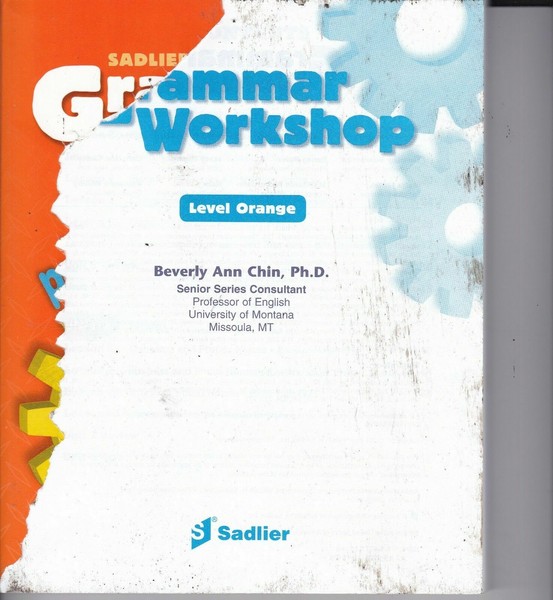 Grammar Workshop 2013 Common Core Student Edition Level Orange Grade 4 for sale online | eBay