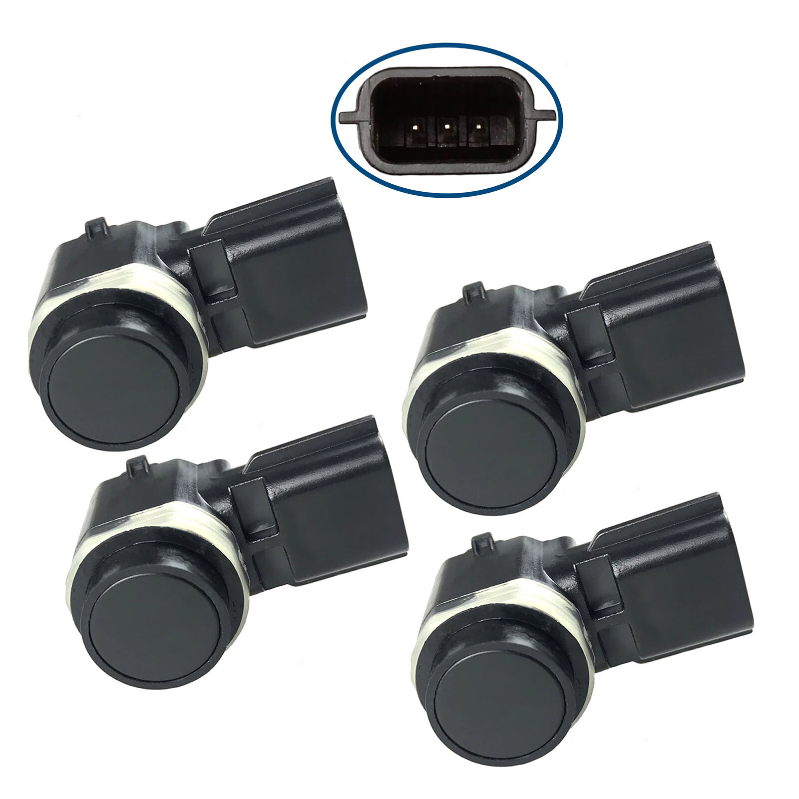 4 Capteur de Recul Stationnement Equivalent a 284428828R 284427096R ...