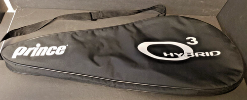 Prince O3 Hybrid Black/White Tennis Racket Bag With Strap New 28.5"x12 ...