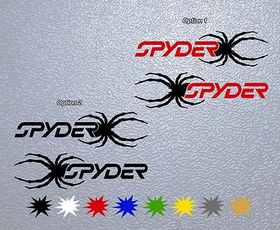 MOTORCYCLE STICKER PEGATINA DECAL VINYL Can Am Spyder (Spider),ATV,Quad ...