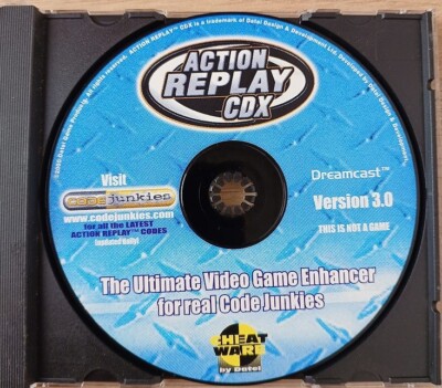 Action Replay CDX 3.0 Sega Dreamcast nur CD | eBay