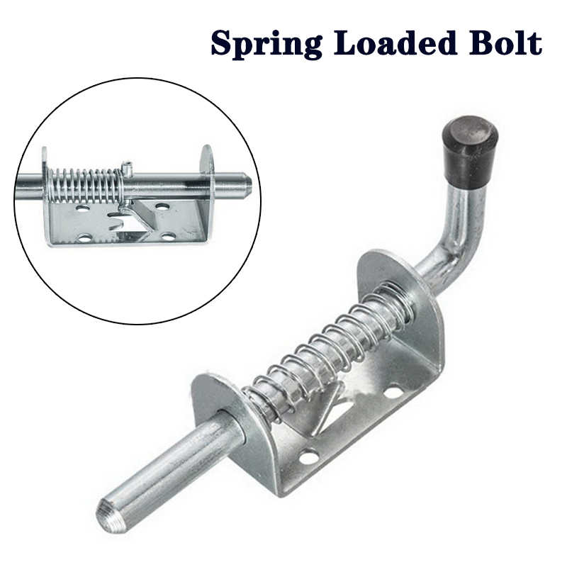 Spring Loaded Bolt Heavy Duty Gate Drop Door Latch 125mm 153mm 220mm ...