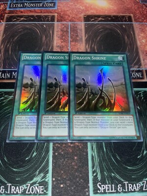 Yugioh x3 Dragon Shine SDBE-EN019 Super Rare 1st Ed Playset | eBay