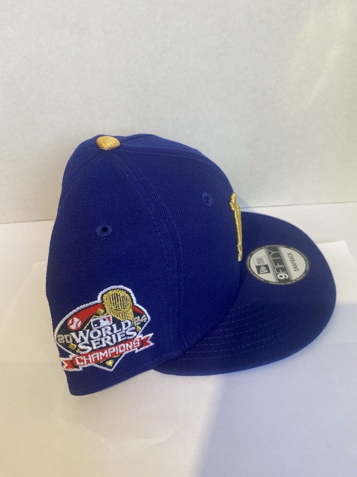 New Era 9FIFTY SnapBack LA Dodgers 2024 Champions Blue & Gold Baseball ...