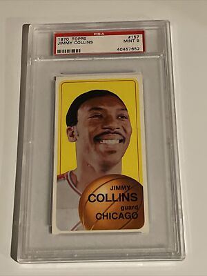 1970 Topps basketball #157 Jimmy Collins PSA 9-MINT | eBay